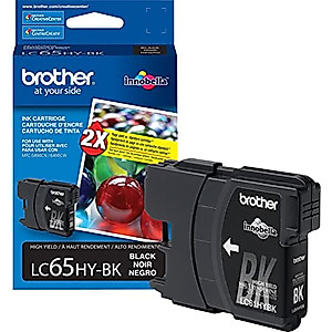 Brother Lc65hybk Innobella High-Yield Ink Cartridge, Black - in Retail Packaging