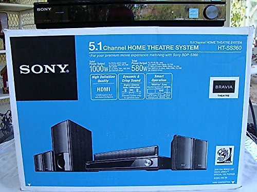 Sony HTSS360 5.1 channel Home Theater System (Black) (Discontinued by Manufacturer)