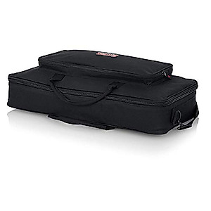 Gator Cases Gig Bag for Micro Controllers, Keyboards, and Multi-Effects Pedals; 23" x 12.125" x 3" (GK-2110)