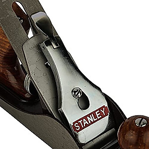 STANLEY STHT12164-8 Wooden Handle Smoothing Planer, 4 inch, Multicolor
