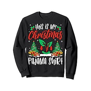 Composting Xmas Pajama Shirt Composting Christmas Holiday Sweatshirt