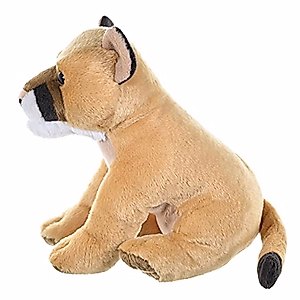 Wild Republic Mountain Lion Plush, Stuffed Animal, Plush Toy, Gifts for Kids, Cuddlekins 12 Inches