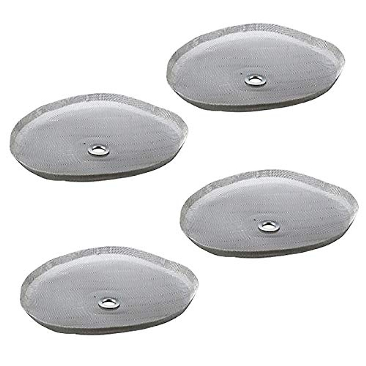 2.6" French Coffee Press Replacement Filter Screen - 4 Pcs Universal 3-Cup (350ml) 304 Stainless Steel Mesh for Bodum French Press Coffee Makers