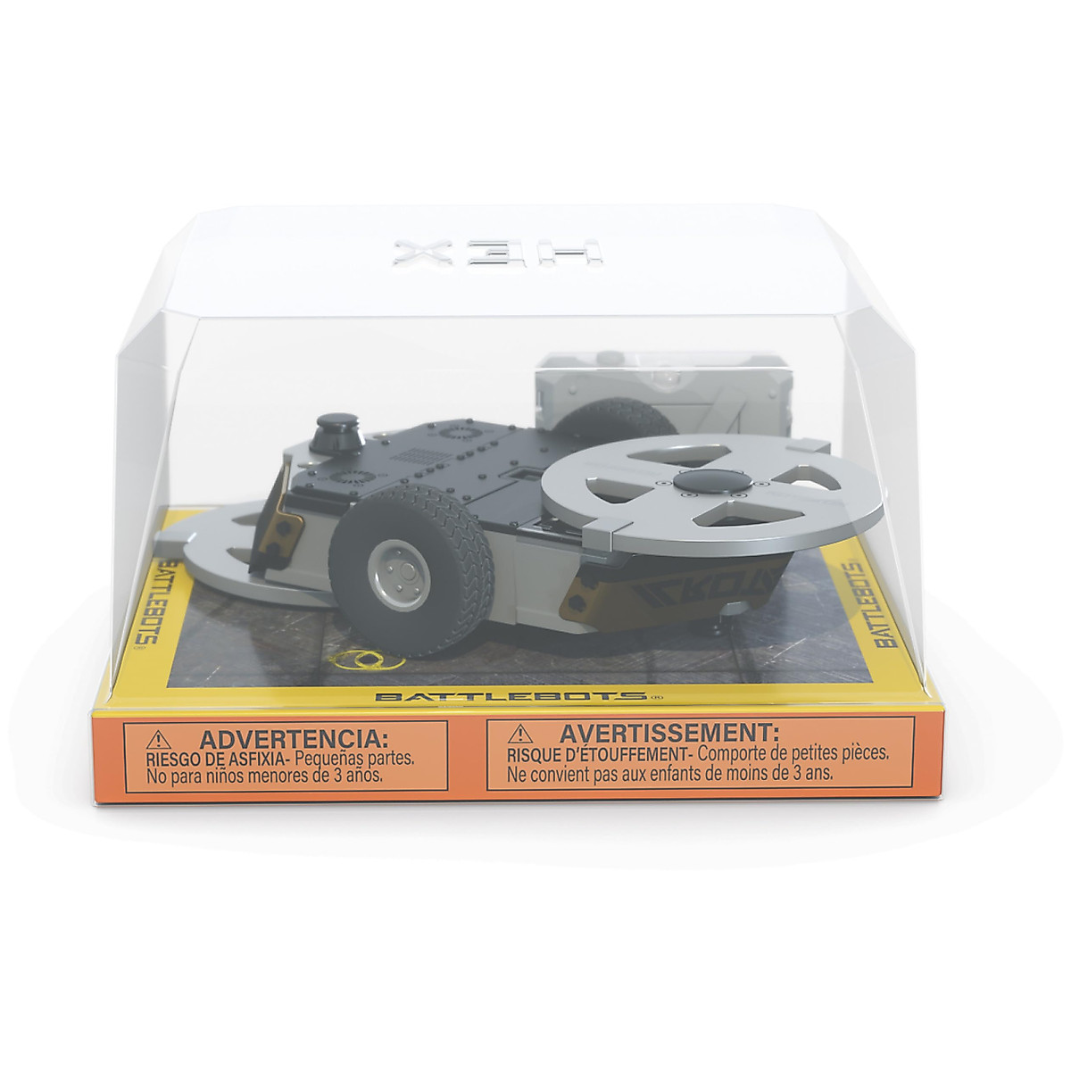 HEXBUG BattleBots Rotator, Remote Control Robot Toys for Kids, STEM Toys for Boys and Girls Ages 8 & Up, Batteries Included