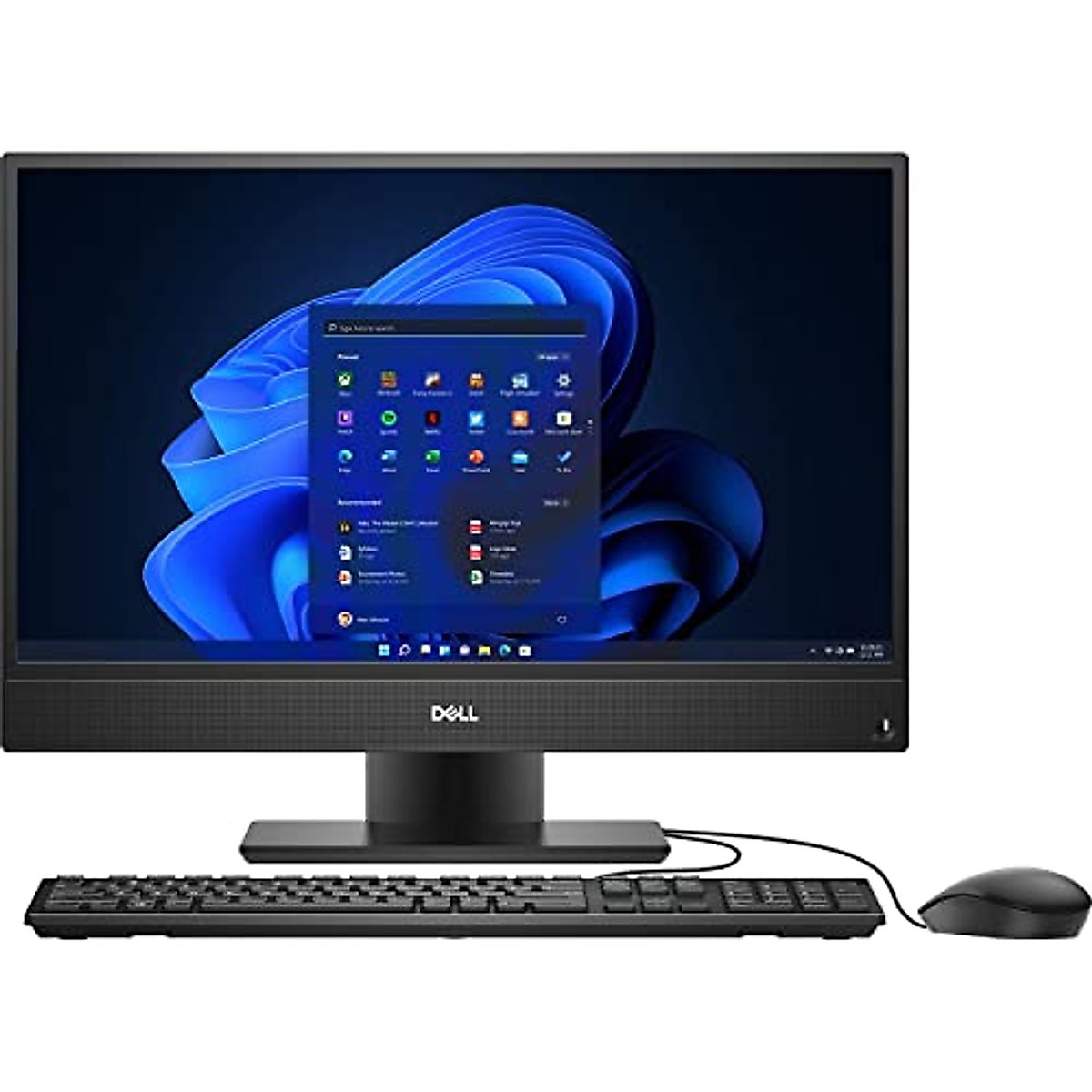 Dell OptiPlex 3280 21.5" Full HD All-in-One Desktop Computer - 10th Gen Intel Core i5-10500T 6-Core up to 3.80 GHz Processor, 8GB RAM, 4TB NVMe SSD + 1TB HDD, Intel UHD Graphics 630, Windows 11 Pro