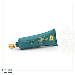 T’zikal Deep Moisturizing Conditioning Cream with Ojon Oil - Travel Size Leave In Conditioner for Curly Hair - Hair Treatment for Dry Damaged Hair and Natural 4C Hair - Sulfate Free Conditioner