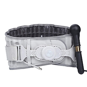 LSRRYD Durable Lumbar Support Belt Back Support Belt Inflatable Traction for Pain Relief and Injury Prevention