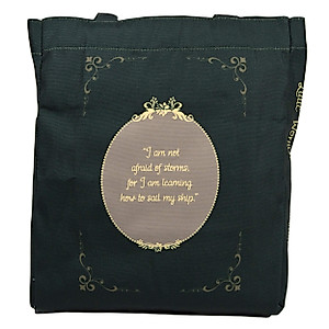 Well Read Little Women by Jane Austen Book Themed Tote Bag for Book Lovers - Ideal Literary Gifts for Book Club, Readers, Authors & Bookworms - Versatile Shoulder Bag Company