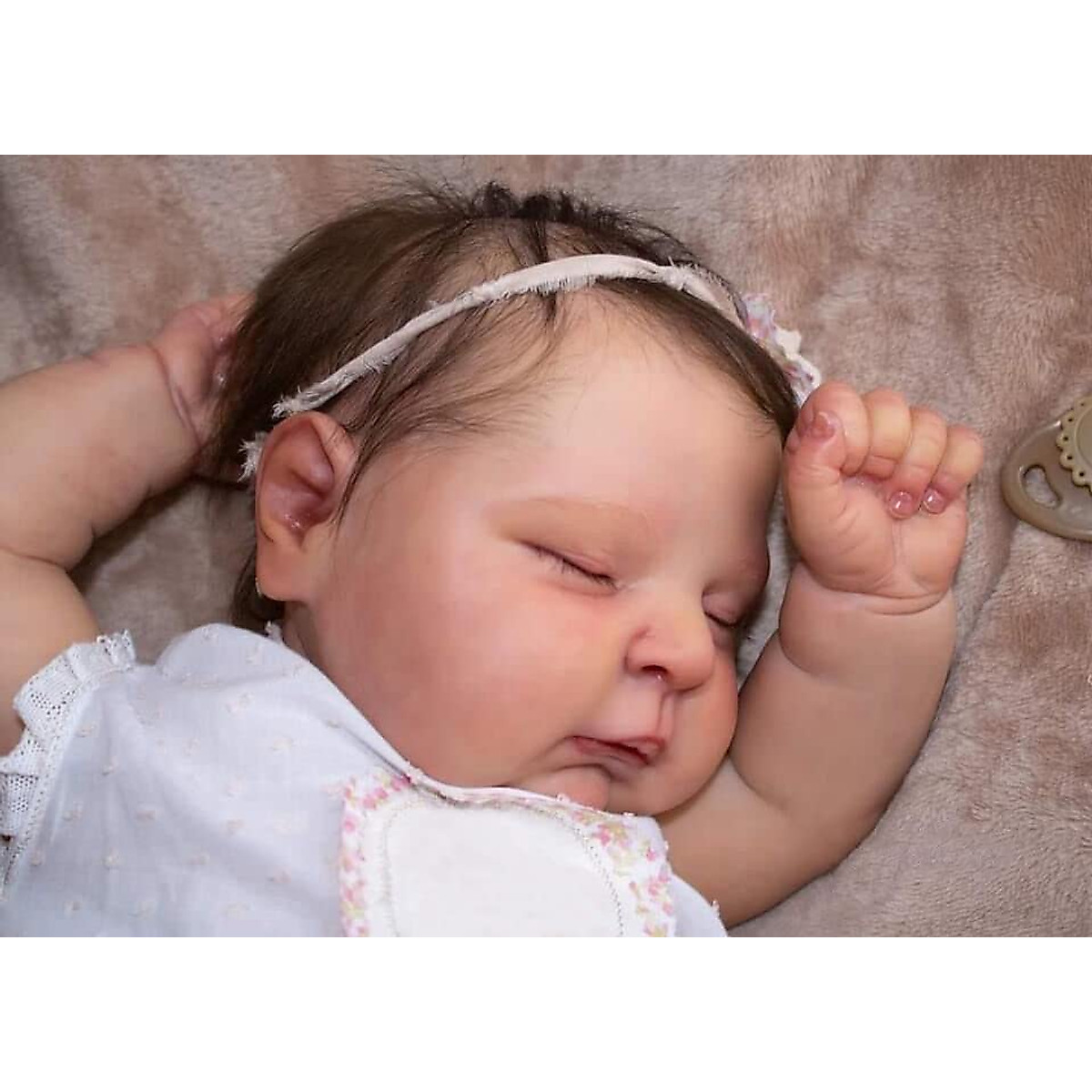 KOKOMANDY Lifelike Reborn Doll 20 Inch Reborn Baby Dolls Girl Soft Body Sleeping Newborn Baby Doll Real Looking Realistic Handmade Baby Babies Toy Gifts