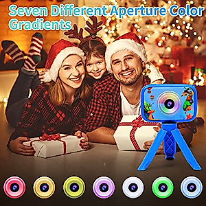 Kids Camera- 40MP Camera for Kids with 2.4 inch Large Screen, 1080P HD Digital Video Cameras for Toddler Children's Birthday with 32GB SD Card, SD Card Reader