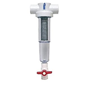 Rusco 2" Stainless Steel 100 Mesh Sediment Trapper with Flush Valve