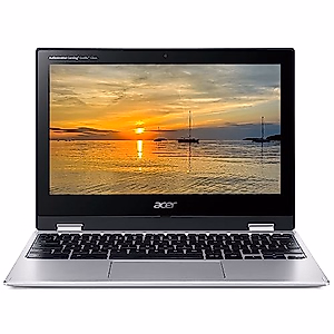 Acer Newest Spin 311 11.6" HD IPS Touchscreen Chromebook Laptop, Octa-Core MediaTek MT8183C, 4GB RAM, 64GB eMMC Storage, All Day Battery Life, WiFi, USB-A&C, Chrome OS, w/CUE Accessories