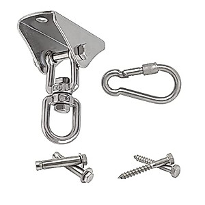 Vigorwise Tree Swing Hanger Hanging Chair Hardware Hammock Hanging Kit Tire Swing Swivel Punching Bag Hanger