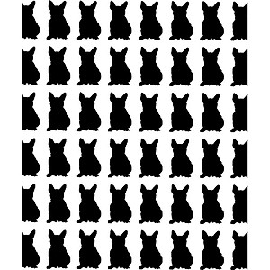 CafePress French Bulldog Silhouette Flip Flops in Black Arct Arctic Fleece Throw Blanket