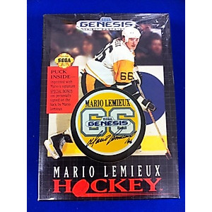 Mario Lemeiux Hockey - Sega Genesis