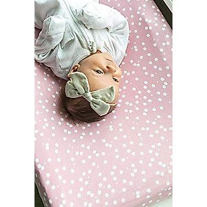 Premium Knit Diaper Changing Pad Cover"Lucy" by Copper Pearl