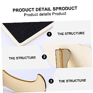 GRIRIW 20pcs Small Wooden Blackboard Desktop Office Decorations