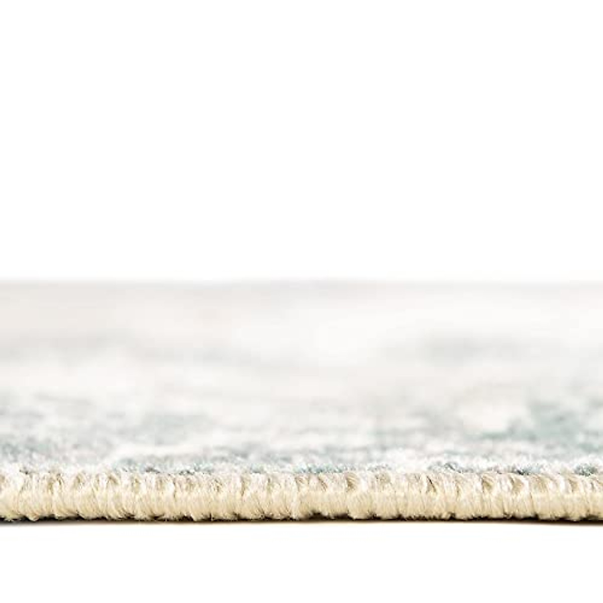 Unique Loom Tuareg Collection Vintage Distressed Traditional Area Rug, 2 ft 6 in x 10 ft, Beige/Green