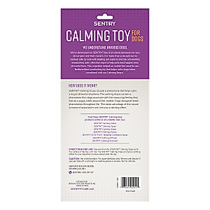 SENTRY PET Care SENTRY Calming Toy for Dogs, One Calming Drop Application Included