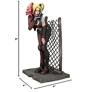 Diamond Select Toys DC Gallery: DCeased Harley Quinn PVC Figure, Multicolor, 8"