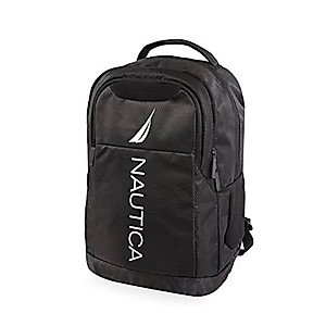 Nautica Armada Laptop Backpack, Black, One Size