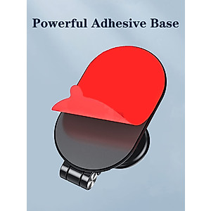 TOKARIGO Magnetic Phone Mount for Laptop and Car [Strong Magnet][Adjustable extendable Telescopic arm][360° Free Rotation] Holder Suitable Dashboard Screens Compatible Tesla Model 3/Y/X/S, Black