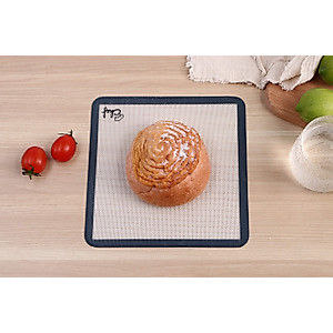 Silicone Baking Mats Set of 5 + 1 Spatula - 100% Non-Stick Reusable Food Safe Liners, Baking Sheets For Oven, Macaron