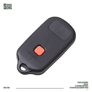 XINXUSONG HYQ12BBX Car Key Fob Keyless Control Entry Remote HYQ12BAN 2 Button Vehicles Replacement Compatible with FJ Cruiser Echo Rav4 Tundra 89742-20200 89742-0C020