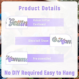 Mamma Mia She is Getting Married Banner, She Found Her Honey Honey, Dancing Queen Bachelorette Party Decorations, Last Disco Bridal Shower Wedding Party Decorations