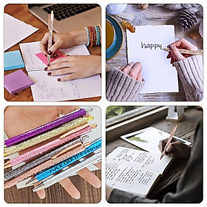 TERPINK 7-Pack Swear Word Daily Funny Pens, Funny Seven Days of The Week Pens, Describing the mentality, Sarcastic Ballpoint Pens, Gift for Colleague Co-Worker (Black, 1.0mm)