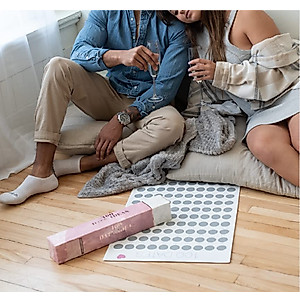 100 Dates Scratch Off Poster - Engagement Gifts, Gift for Her, Gifts for Her, Date Night, Anniversary for Couples, Date Night Ideas, Birthday Gifts for Women, Engagement, Wedding