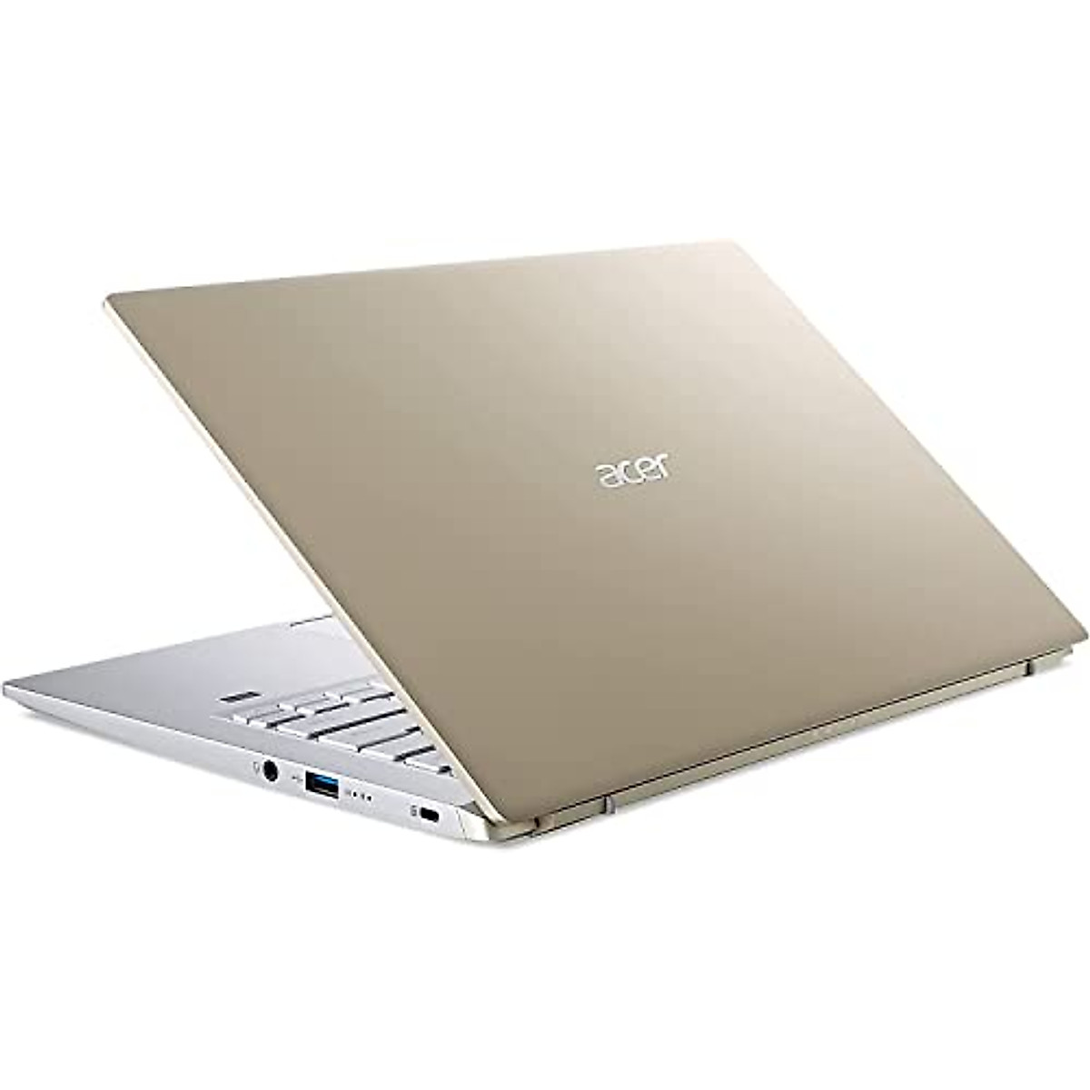 Acer 2023 Newest Swift X Creator Laptop, 14" FHD 100% sRGB Display, AMD Ryzen 7 5800U, NVIDIA RTX 3050Ti GPU, 16GB LPDDR4X, 1TB SSD, Wi-Fi 6, Backlit KB, Windows 10 Home, Gold