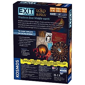 EXIT: The Lord of The Rings - Shadows Over Middle-Earth | EXIT: The Game - A Kosmos Game | Escape Room Game | Help Frodo and Join The Fellowship