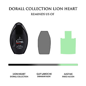 Lion Heart By Dorall Collection, Eau De Toilette, 100ml Spray Cologne For Men