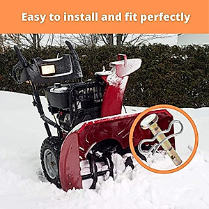 Huarntwo Replacement Shear pins and Cotter pins for 738-04124 738-04124A 714-04040 Snowblowers