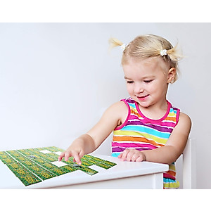 Memory Game - Animal Matching Game for Kids Ages 3 and Up - Animal Card Game Educational Learning Toy - Birthday for Boys and Girls (50 Pcs Matching Cards with 25 Pairs)