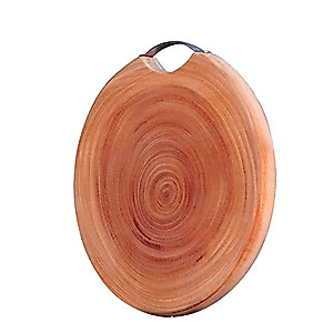 Double-sided Cutting Board Brown 38x38x3.5cm