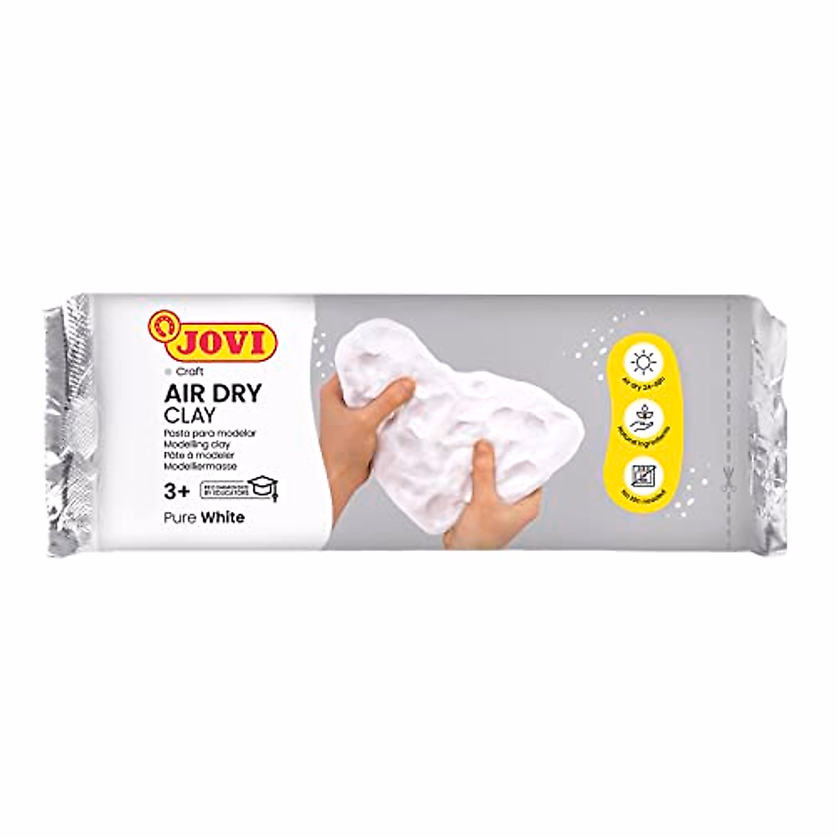 Jovi Air Dry Modeling Clay; 2.2 White