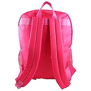 Nicktoons Peppa Pig Backpack and Lunch Box for Kids - 6 Pc Bundle with 16" Peppa Pig School Backpack Bag, Lunch Bag, Flashcards, Stickers, and More (Peppa Pig School Supplies)