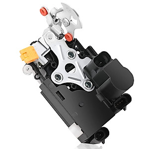 Door Lock Latch Actuator - Front Left Driver Side - Compatible with 2001-2007 Cadillac Escalade Chevy Avalanche, Silverado, Suburban, Tahoe GMC Sierra, Yukon - Replaces 931-318, 15110643, 15053681