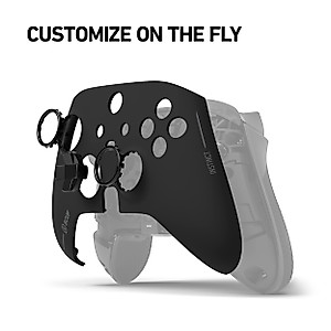 SCUF Instinct Controller Removeable Faceplate Kit - Anti Friction Rings - Xbox Series X, S, Xbox One - Black