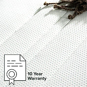 Zinus 6 Inch Foam and Spring Mattress / CertiPUR-US Certified Foams / Mattress-in-a-Box, Full (Off-White)