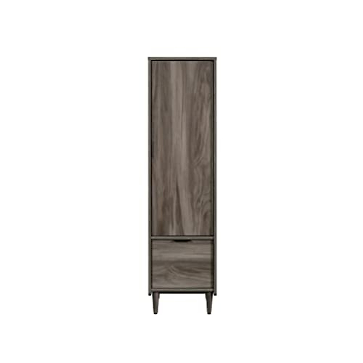 Sauder Clifford Place Storage Cabinet, L: 15.51" x W: 18.50" x H: 58.27", Jet Acacia Finish