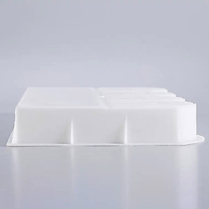 GANAZONO Cement Molds Fence Plastic Mold Concrete Brick Outdoor Cement Mould