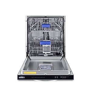 Summit Appliance 24inch Wide Built-In Dishwasher, ADA Compliant