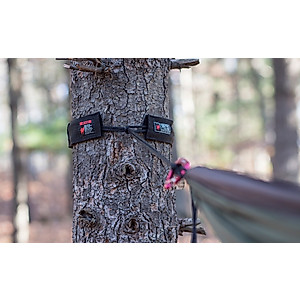 Grand Trunk Tree Slings Camping Hammock Hanging Kit - Quick and Easy Set-Up with Pre-Knotted Straps and Tree-Friendly Trunk Sleeves - Perfect for Backpacking, Hiking or Just Relaxing in The Backyard