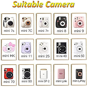 Boomph's Fujifilm Instax Mini Instant Film Kit: 40 Shoots Total, (10 Sheets x 4) - Capture Memories Anytime, Anywhere