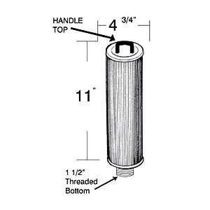Aqua EZ 4CH-24 Filter Element 2 Pack for 4CH-24 and PGS25