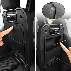 SDPVorn Hidden Storage Box for 2016-2023 Tacoma Center Console Armrest Organizer Secret Compartment 3rd Gen Accessories
