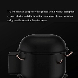 70L Compressor Wine Cooler Refrigerator | Large Freestanding Wine Cellar | 41f-64f Digital Temperature Control Wine Fridge for Red White Champagne or Sparkling Wine